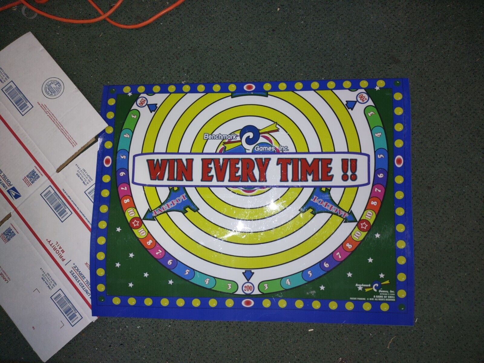 wheel deal arcade redemption marquee sign #400 | eBay