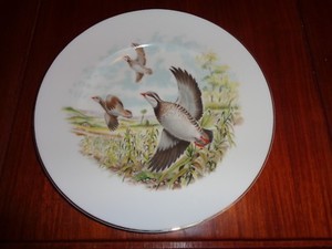 Lovely Fenton China Company Collectors Plate PARTRIDGE | eBay