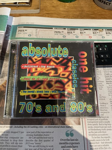 Absolute One Hit Classics of The 70's & 80's cd discs vgc the knack ...