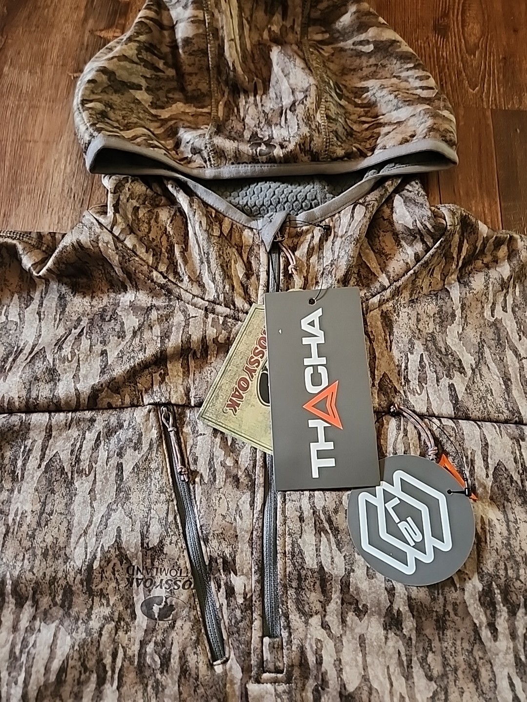 Banded gear Thacha Gear L2 1/4 Zip Hooded Fleece Mid Layer Bottomland ...