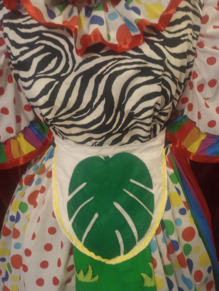 Safari Theme Pantomime Dame Costume Theatre Stage Panto Outfit New ...