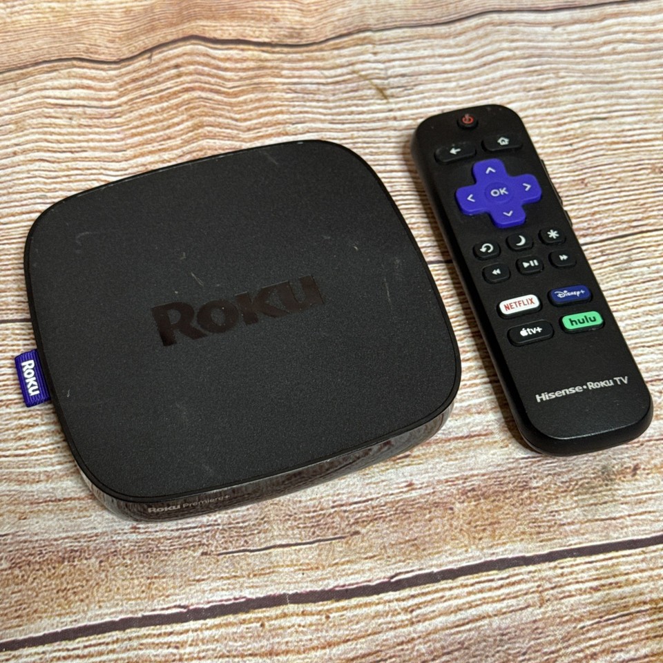(O) Roku Premiere+ Plus 4K Ultra HD HDR Media Streamer 4630X with ...