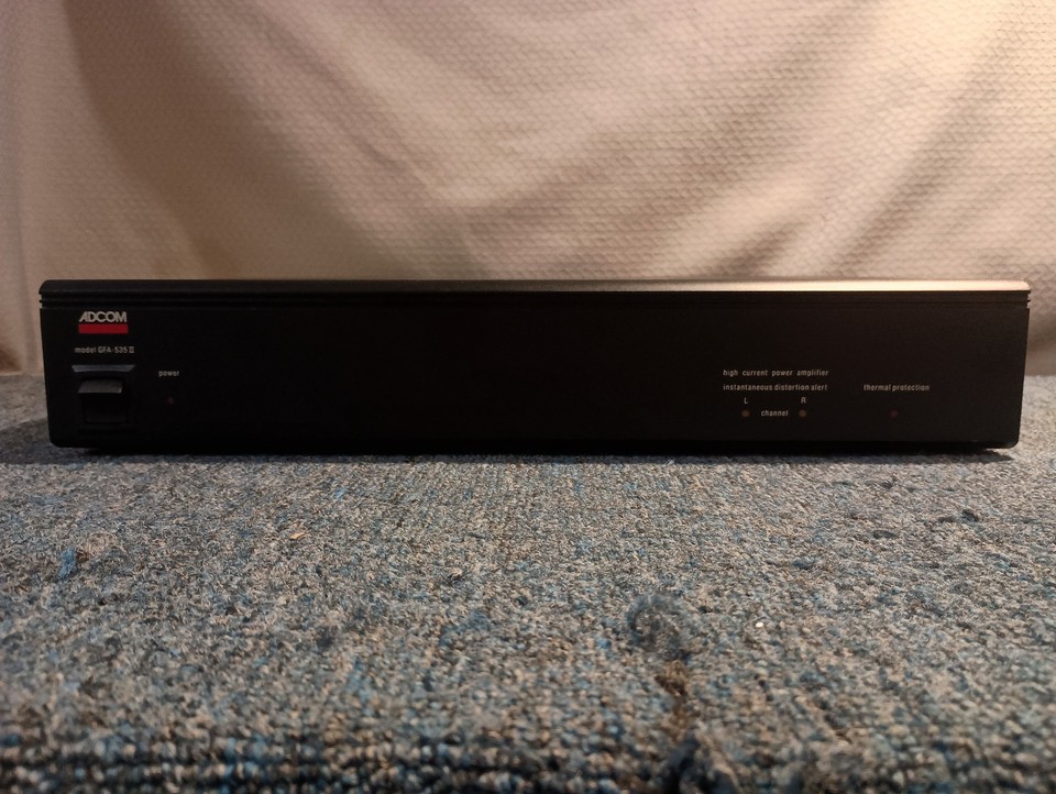 Adcom GFA-535 II 2 Channel Power Amplifier (Pro Serviced + Modded) | eBay