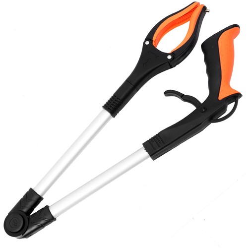 Trash Trap Elderly Garbage Collection Stick Gripper Reacher Grabber ...