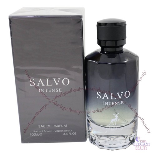 Salvo Intense by Lattafa 3.4oz/100ml Eau de Parfum Spray For Men New In ...