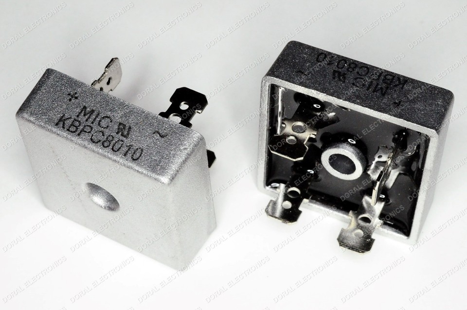 Bridge Rectifier Diode 1A - 120A & 100V - 1200V Amp A Rectifiers Diodes ...