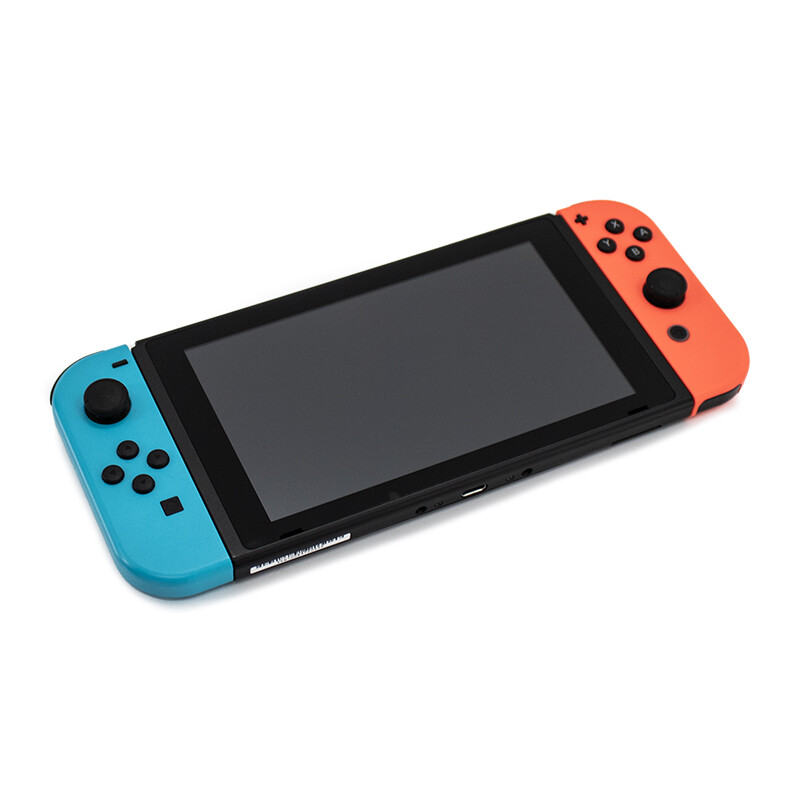 Nintendo Switch 32GB Handheld Console Neon Red & Neon Blue Joy-Con HAC ...