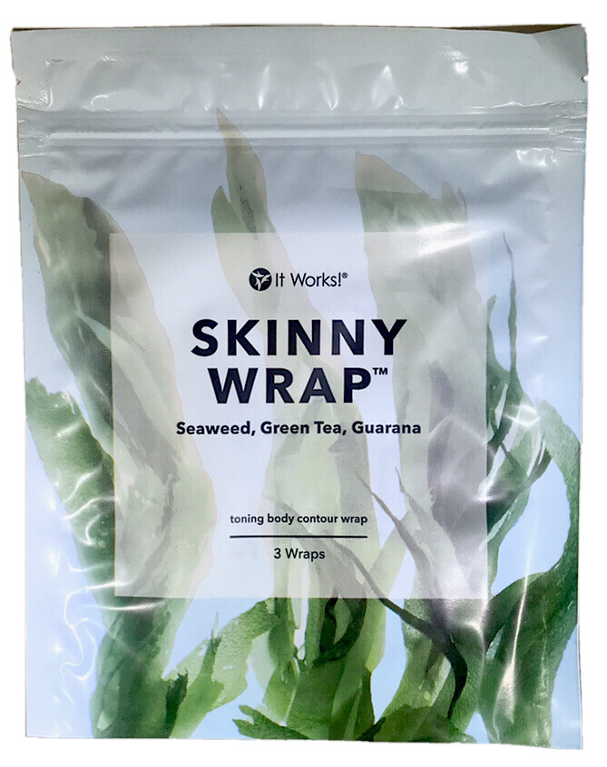 It Works! Skinny Wrap Body Tightening Toning Firming Contour Wraps