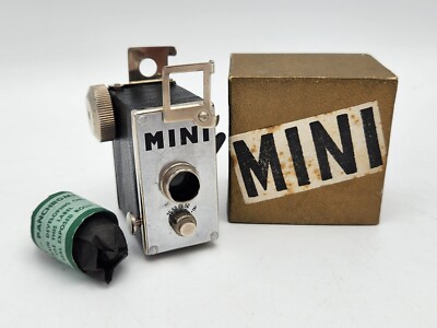 Vintage 1950 Rare Minica O.L. Mini Subminiature Camera 17.5mm Film Box ...