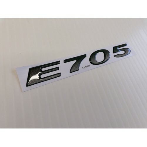 Bessacarr E-Series Motorhome Side Model Number Sticker Decal Graphic ...