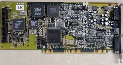 Sound Blaster 16 SCSI Creative Labs ISA Card CT1770 for DOS retro ...