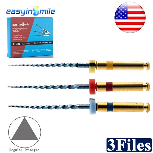 3Pcs Dental Reciprocating Endo Files Niti Rotary Root Canal endodontic ...