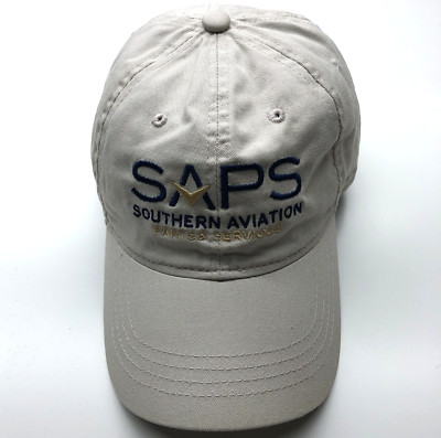 SAPS Southern Aviation Parts & Services Outdoor Cap Baseball Cap Beige ...
