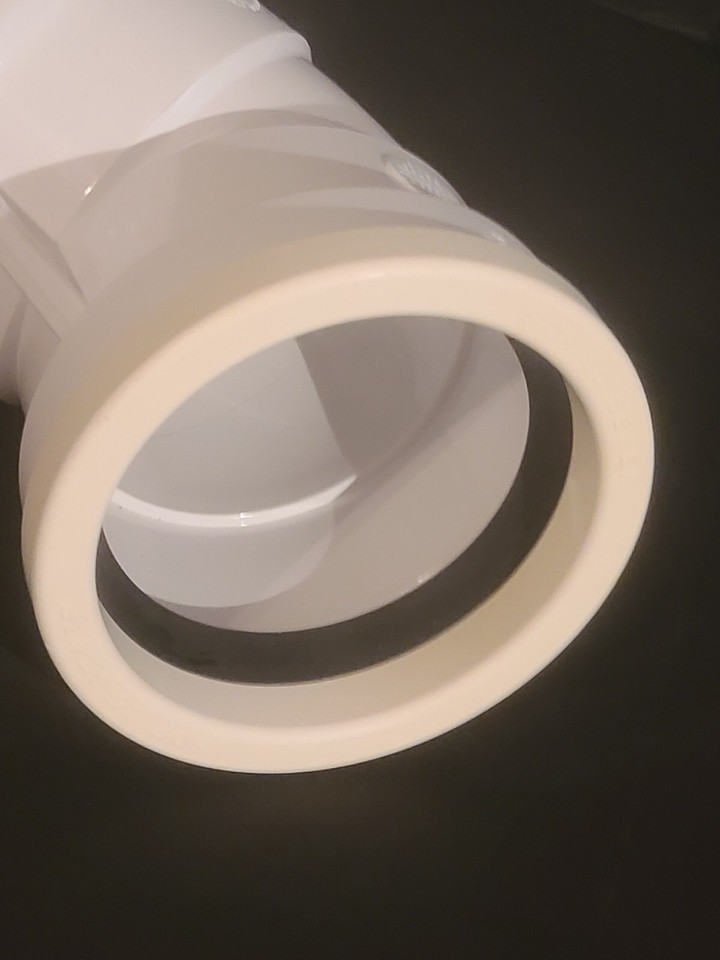 4" Inch Inside Diameter 45 Degree Elbow Gasketed SDR 35 PVC Sewer Drain ...