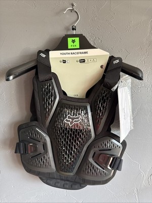 Fox Racing Youth Raceframe Roost Chest Guard Motocross Dirtbike Offroad ...