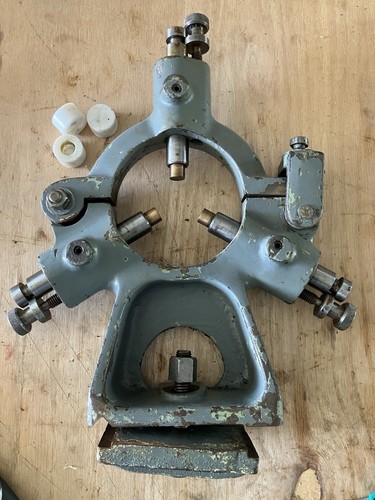 Used Clausing Colchester Steady Rest w/bronze adj. jaws & removable ...