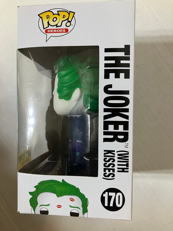 Funko Pop! DC Comics The Joker Kisses DC Bombshells #170 Hot Topic ...