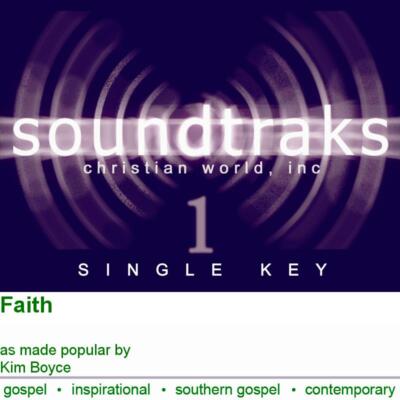 Faith - Kim Boyce - Accompaniment Track | eBay