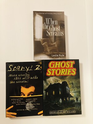 Lot of 3 Books - Ghost Stories - When The Ghost Screams/Scary 2/ Ghost ...
