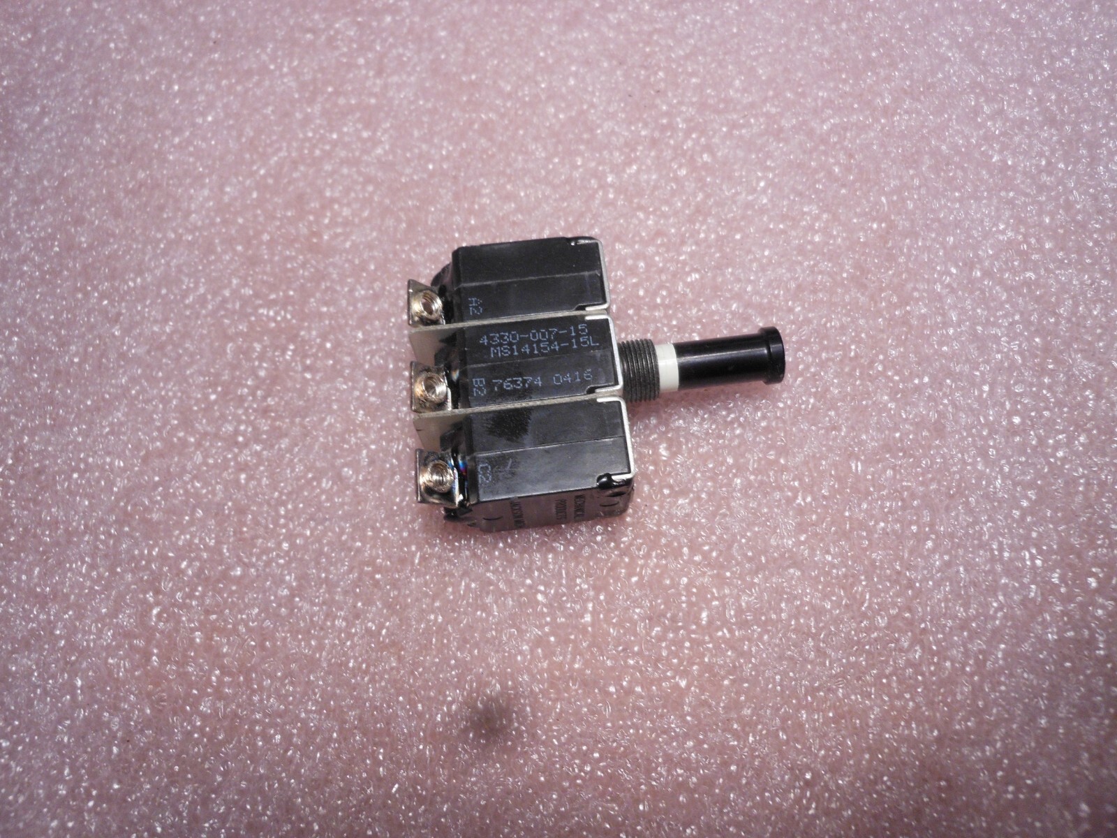 EATON CIRCUIT BREAKER PART # MS14154-15L NSN: 5925-01-1393-4292 # 4330-007-15 | eBay