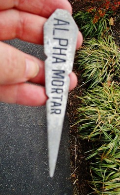 ALPHA MORTAR MASONRY Mason STRING LINE PIN TOOL - ALPHA PORTLAND CEMENT ...