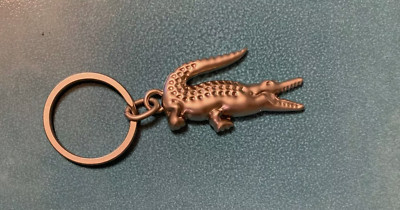 New - Lacoste Crocodile Key Ring - Steel - Promotional Item | eBay