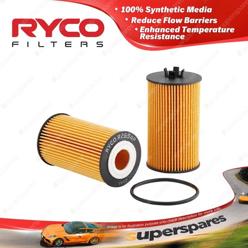 Brand New Ryco Oil Filter for SAAB 9-5 II 1.6 Petrol A16LET 09/2010 ...