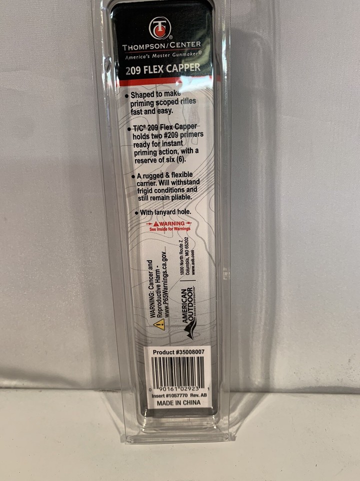 Thompson Center 209 Flex Capper for Scoped Muzzleloaders 35008007 | eBay