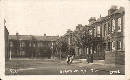 Walham Green near Fulham. Rosebury Road # 3263 by Johns. | eBay