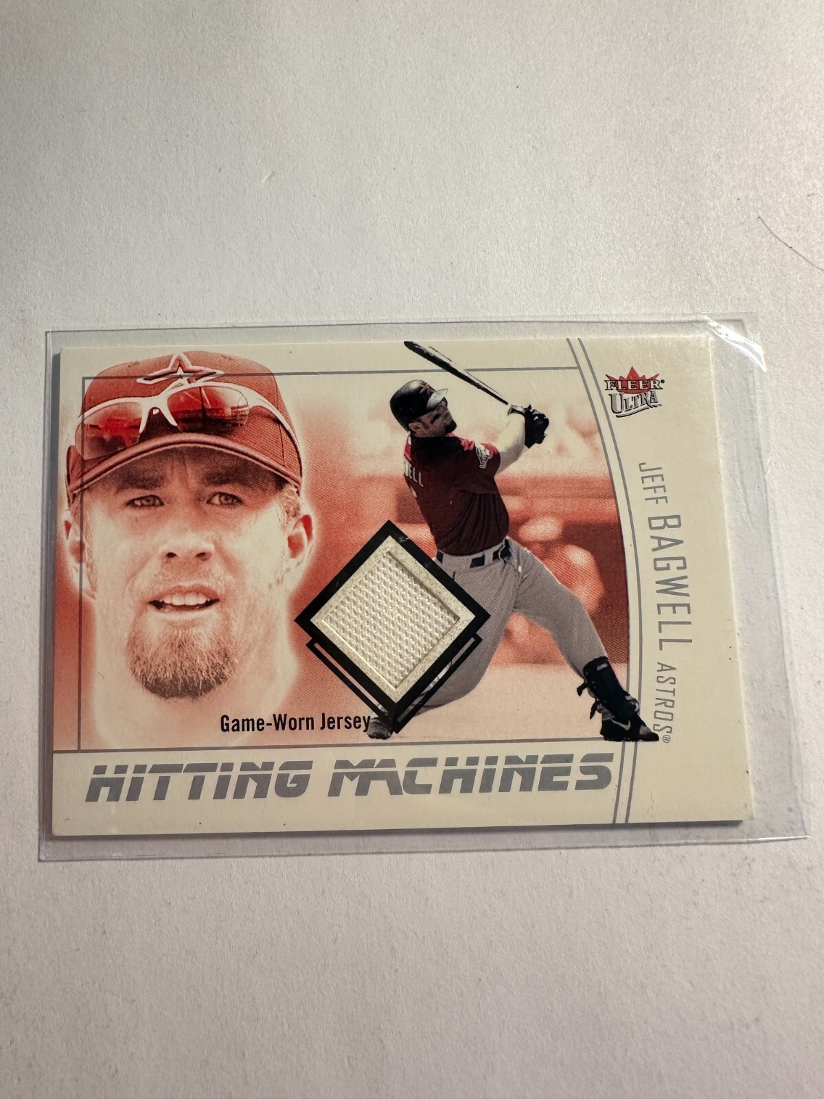K86,044 - 2004 Ultra Hitting Machines Jersey Silver #JB Jeff Bagwell | eBay