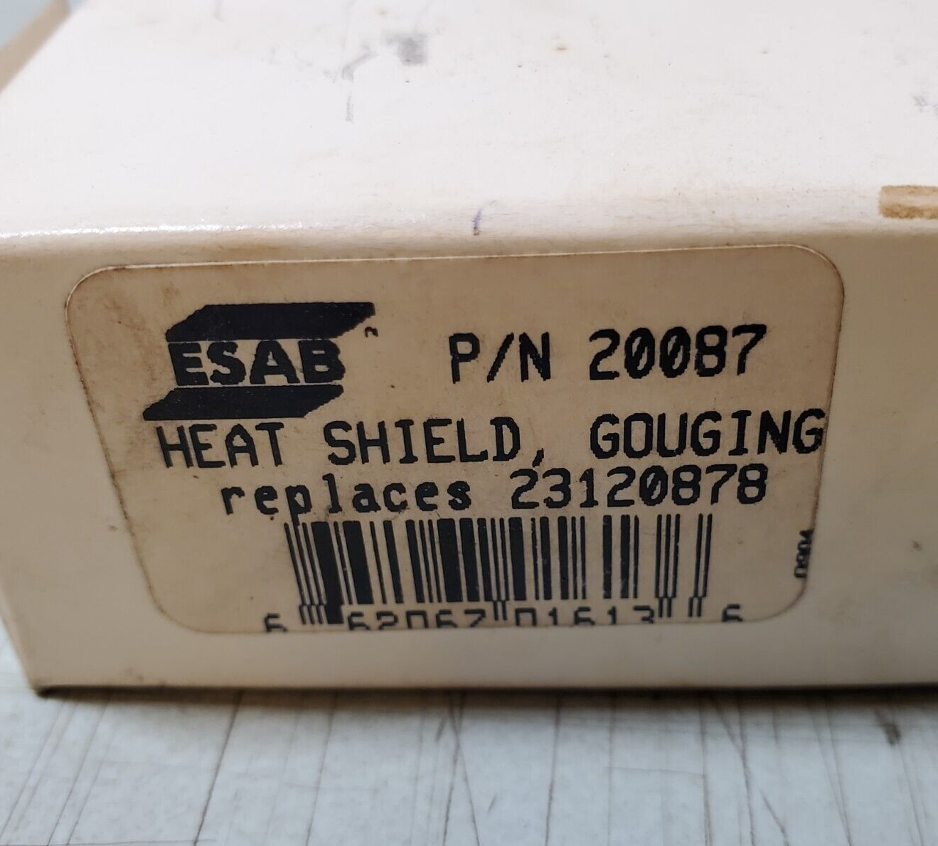 ESAB PT-121 / PT-121M Plasmarc Torch Tip Gouging Heat Shield 20087 NEW ...
