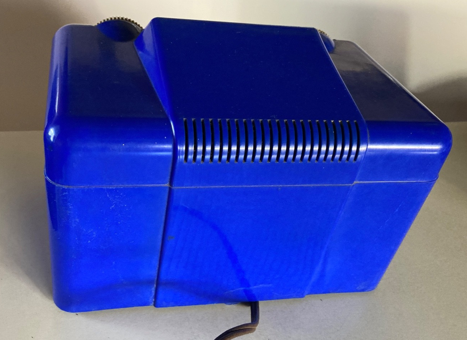 SETCHELL CARLSON FROG EYES 416 RADIO RARE!! COBALT BLUE CLEAN Plaskon ...