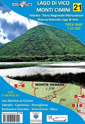 Lago di Vico, Monti Cimini. Viterbo, Parco regionale Marturanu (Map) (US IMPORT) | eBay Australia