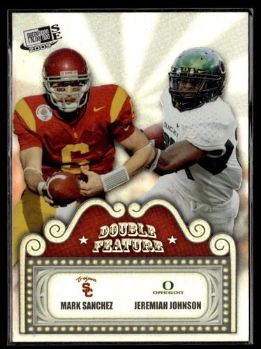 2009 Press Pass SE Double Feature Mark Sanchez/Jeremiah Johnson USC | eBay
