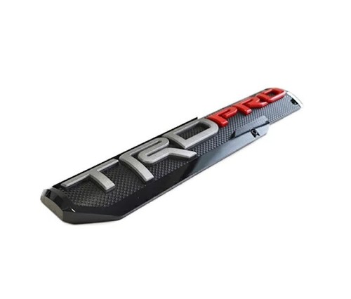 GENUINE TOYOTA TACOMA TRD PRO 17-23 FRONT RIGHT DOOR NAME PLATE OEM ...