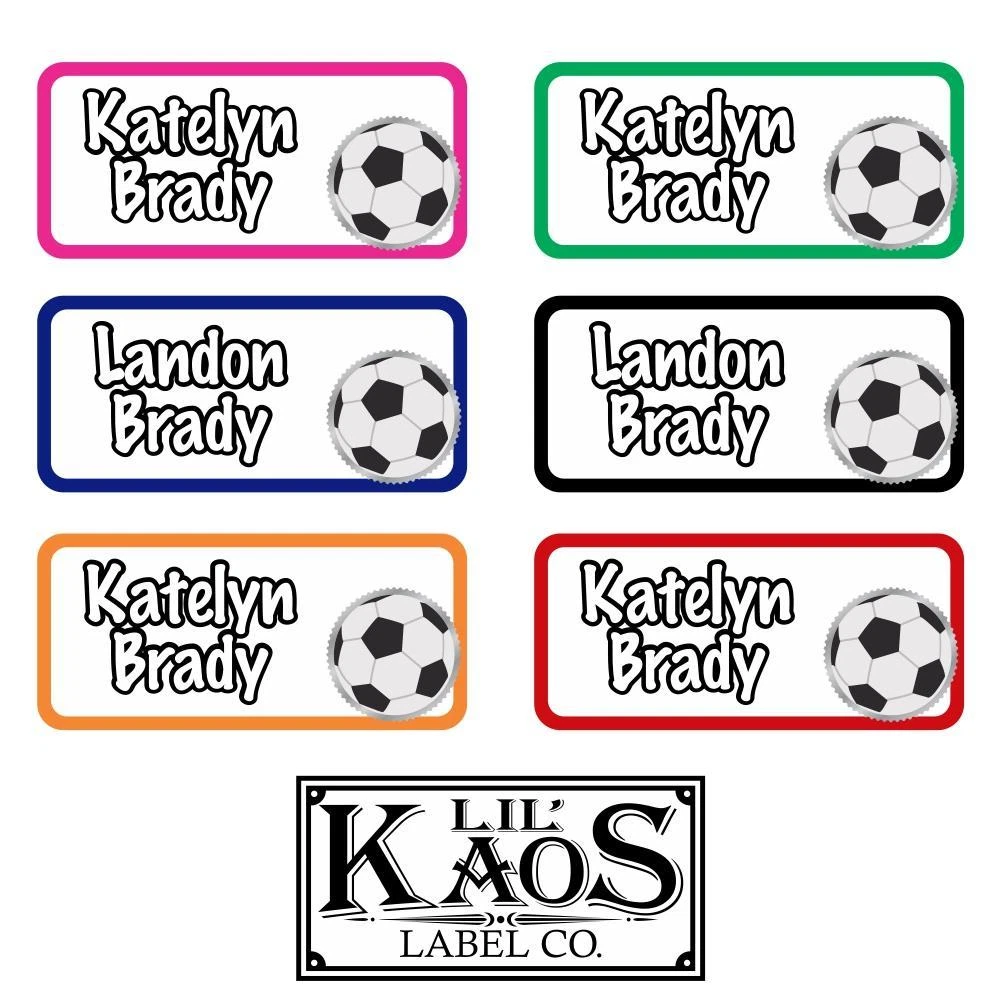 Soccer Labels