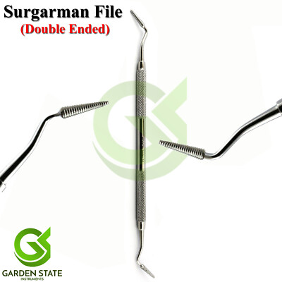 Periodontal Sugarman File 3S/4S Osseous Surgery Dental Double Ended ...