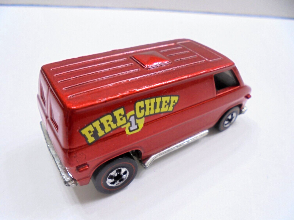 Hot Wheels Redlines Super Van Spectraflame Red Fire Chief PRO ...
