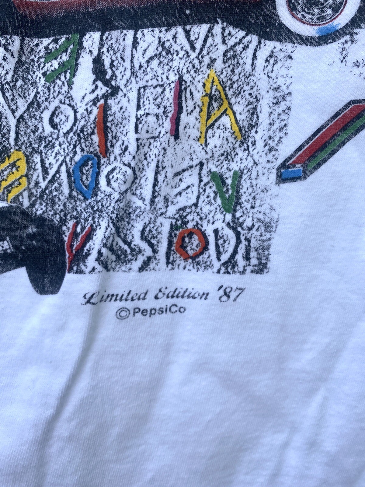 Vtg 80s Pepsi Apparel America Graphic T-shirt Unisex … - Gem