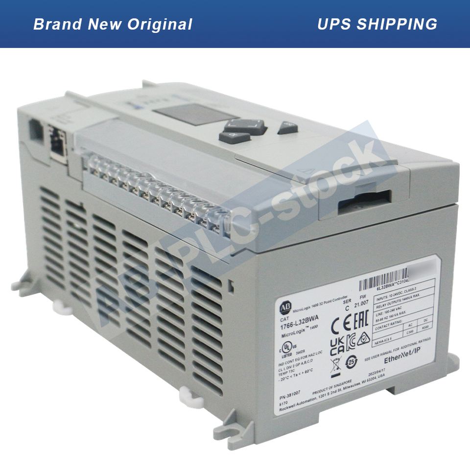 NEW Sealed Allen-Bradley 1766-L32BWA MicroLogix 1400 32 Point ...