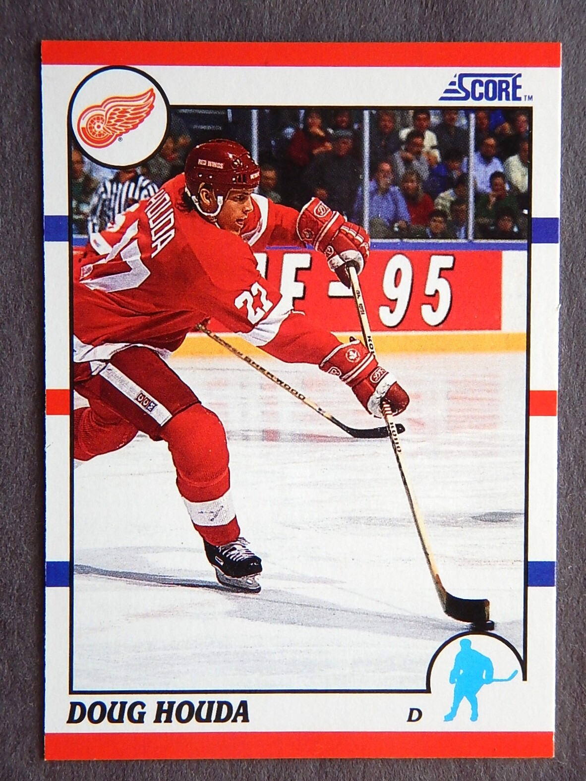 Doug Houda #11 Score 1990 Hockey Card (Detroit Red Wings) | eBay