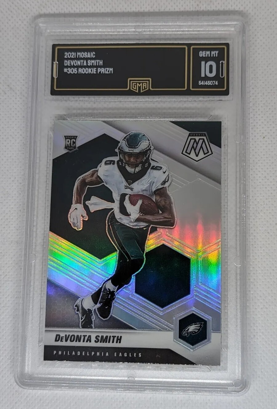 2021 Devonta Smith Panini Mosaic Rookie Card RC #305 PSA 10 GEM 💎 Mint ...
