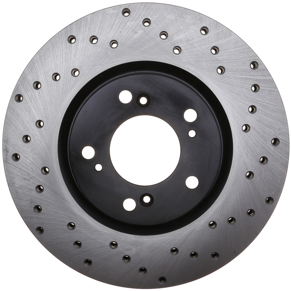 Disc Brake Rotor-Sport Cross-Drilled Stoptech 128.40048L fits 00-09 ...