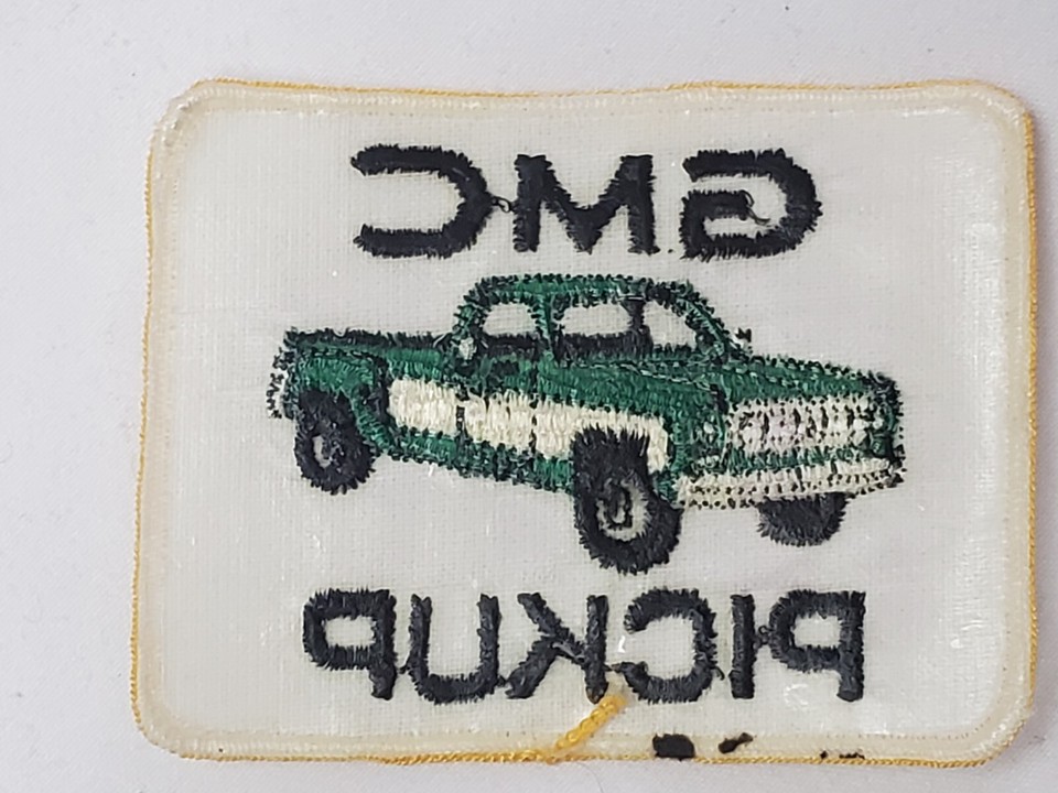 Vintage NOS Patch GMC Pickup Jacket Hat | eBay