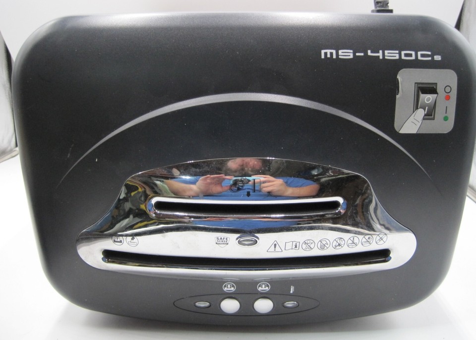 Fellowes MicroShred MS-450Cs Paper CD Shredder MS-7CS | eBay