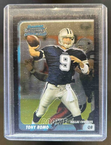 2003 Bowman Chrome Tony Romo Rookie RC #144 Cowboys | eBay