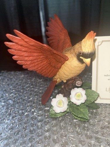 Lenox Fine Porcelain Garden Bird Collection FEMALE CARDINAL BIRD | eBay