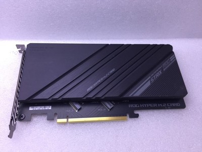 ASUS ROG Hyper M.2 Expansion Card, PCIe, Black | eBay