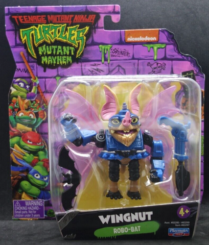 Teenage Mutant Ninja Turtles Mutant Mayhem Wingnut Robo-Bat | eBay ...