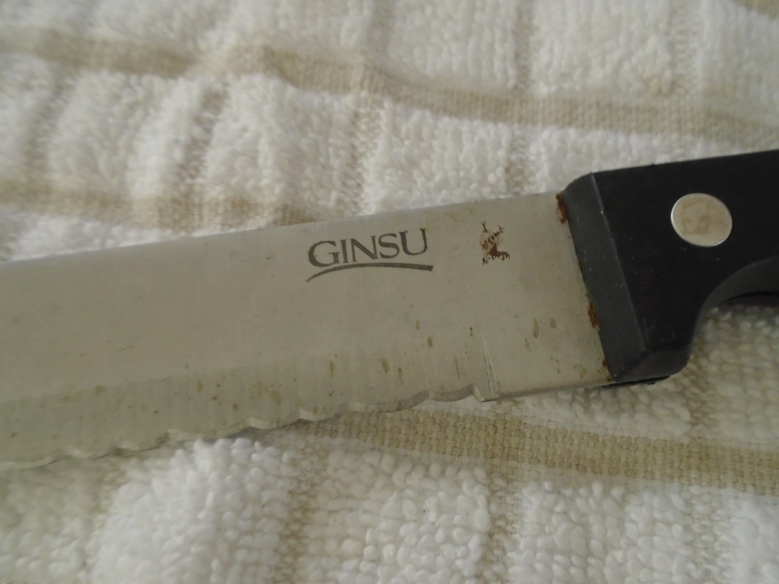 Ginsu 8" Serrated Utility Knife | eBay